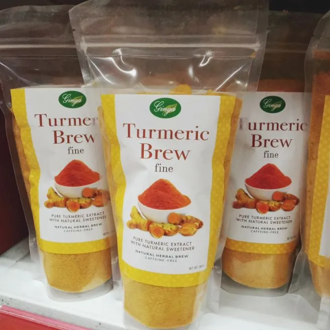 Turmeric Brew fine 360g (Ginga Herbal brew - caffeine free) | Lazada PH