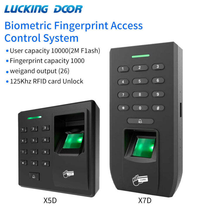 Standalone Biometric Fingerprint Digital Access Control Keypad RFID ...