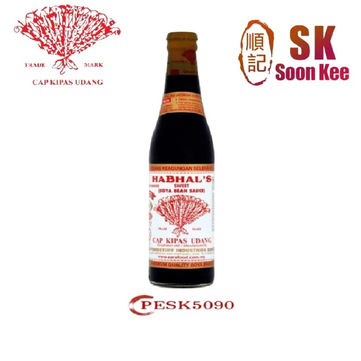 Cap Kipas Udang Kicap Lemak Manis Merah 345ml | Lazada