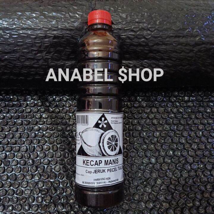 Kecap Manis Cap Jeruk Pecel Tulen Hwan King Hien Surabaya 600 ml ...