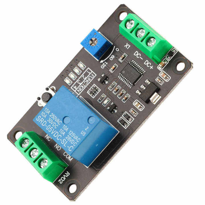 DC 5V/12V/24V Delay Timer Relay Self Locking Delay On Off Time Switch Super 555 Timer | Lazada PH