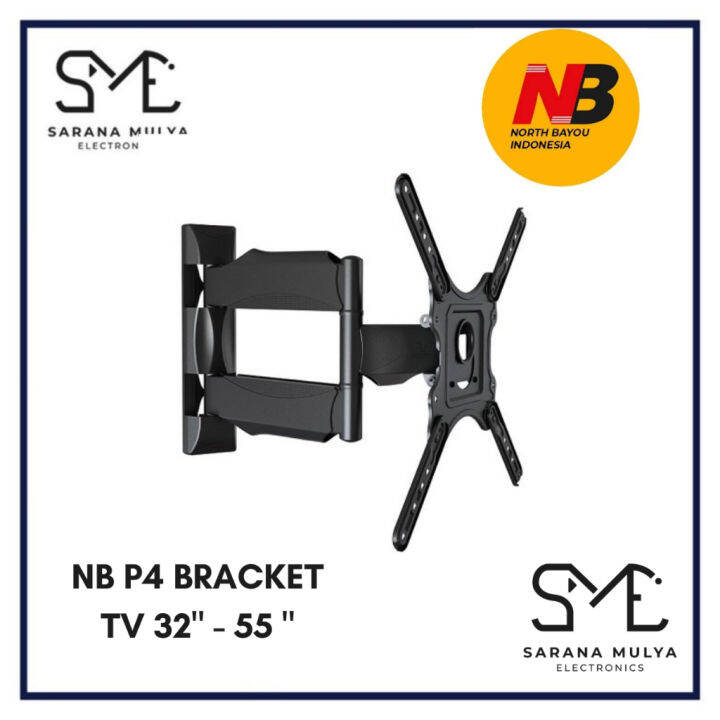BRACKET TV SEGALA ARAH LED LCD TV NORTH BAYOU NB P4 / NBP4 32"-55" TV ...