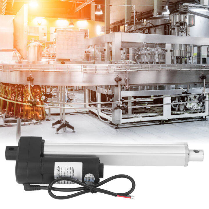 DC Mini Electric Actuator Motor High Speed Linear Actuator 1200N 8mm ...