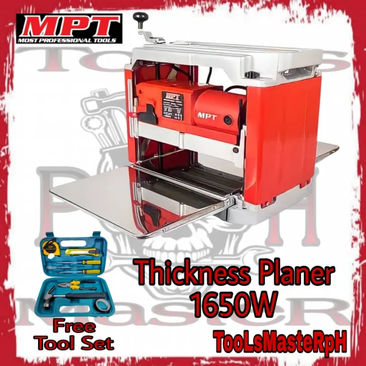 MPT Thickness Planer 1650W MPT2012 FREE TOOL SET | Lazada PH