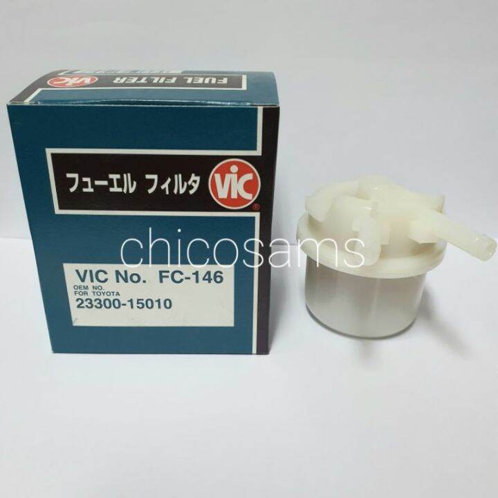 Vic Fuel Filter FC-146/129 for Toyota Corolla 1989-1992 1.31.6 ...