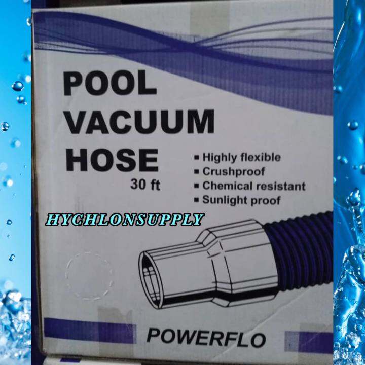 Swimming Pool Powerflo Vacuum Hose (30ft) / 9meter (Premium Quality ...