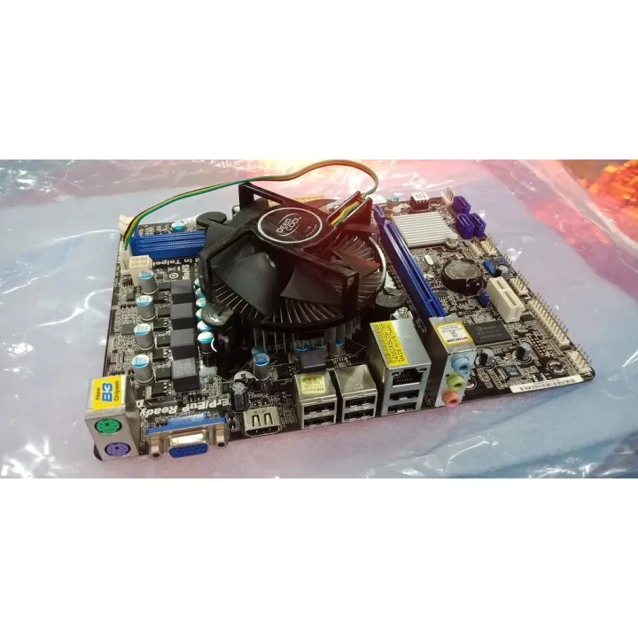 bundle intel core i3 2100 3.1ghz + h61 motherboard + hsf socket 1155 ...