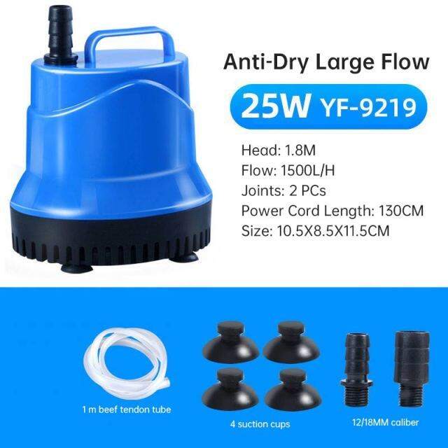 Submersible Water Pump 220V Aquarium Fish Pond Tank Spout Marin ...