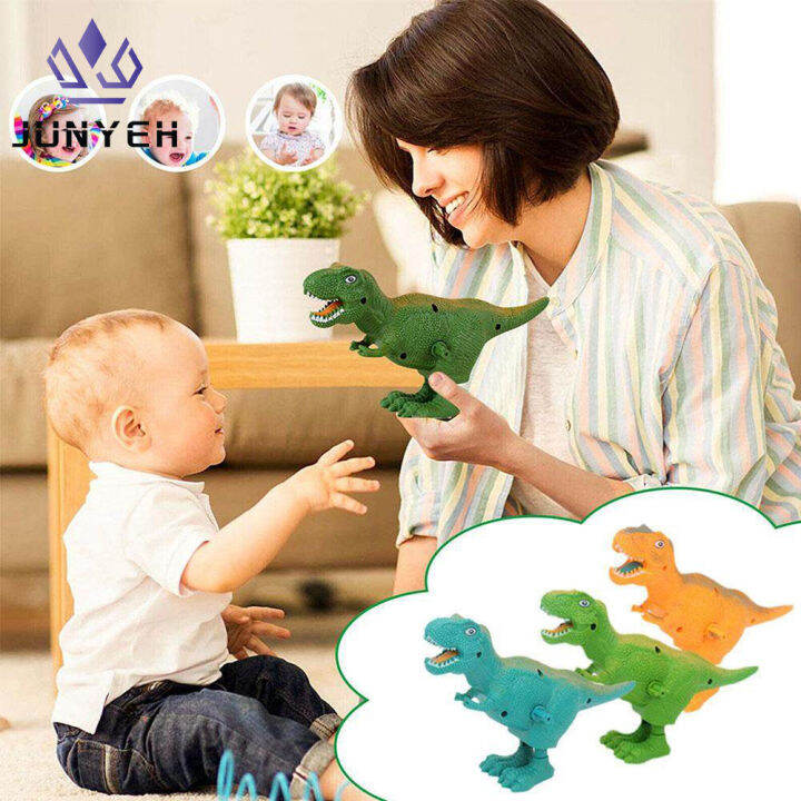 Novelty Dinosaur Wind Up Toys Clockwork Walking Kids Classic ...
