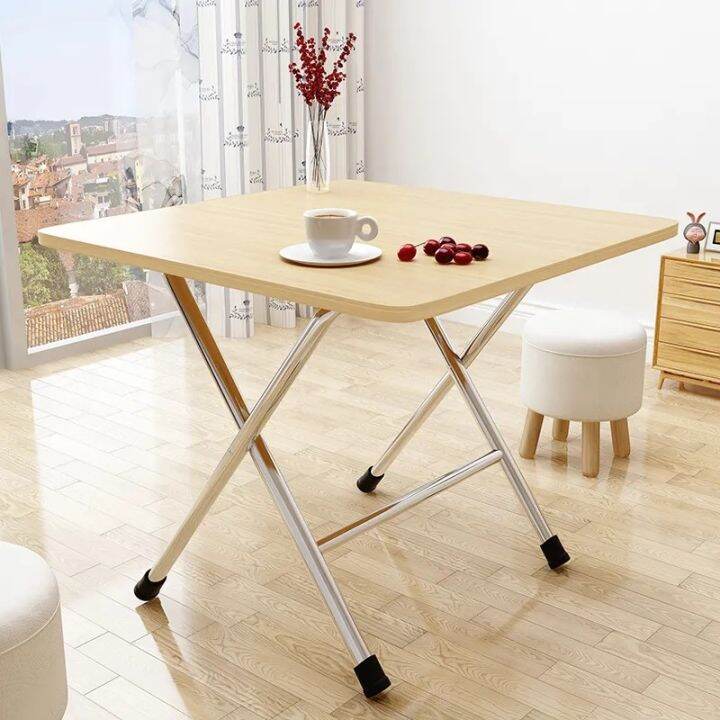 Simple folding table rectangular training table stall table outdoor ...