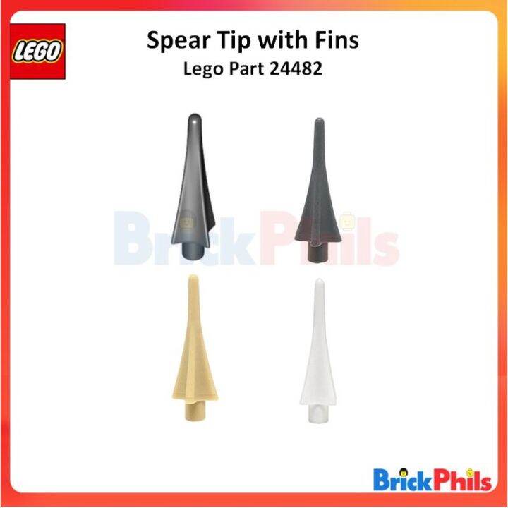 Lego Part 24482 Spear Tip with Fins | Lazada PH
