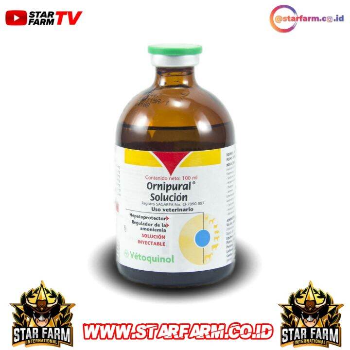 Ornipural Solution Injeksi 100ml - Star Farm | Lazada Indonesia