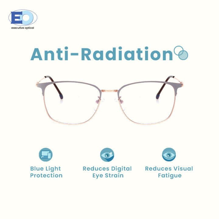 EO Herme Studio HS19934 Frame with Free Multicoated Lens / Non-graded ...