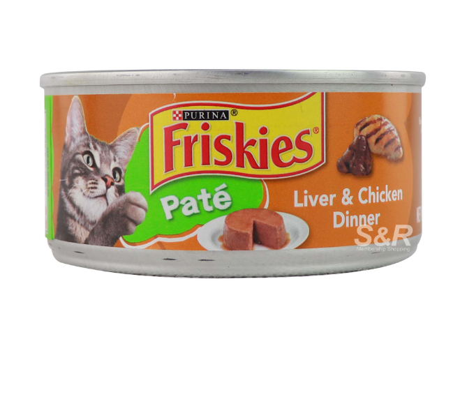 Purina Friskies Pate Liver and Chicken Dinner Cat Food 156g | Lazada PH