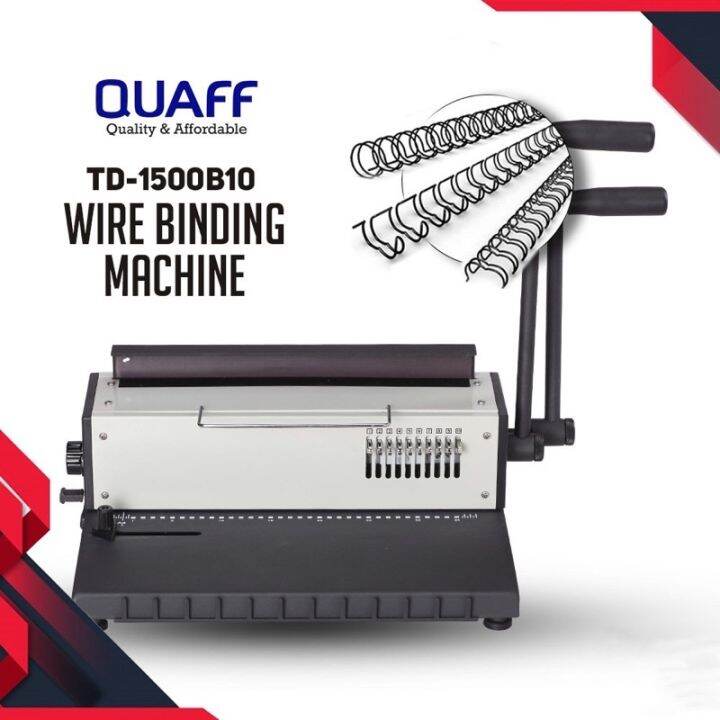 QUAFF Wire Binding Machine A4 Size | Lazada PH