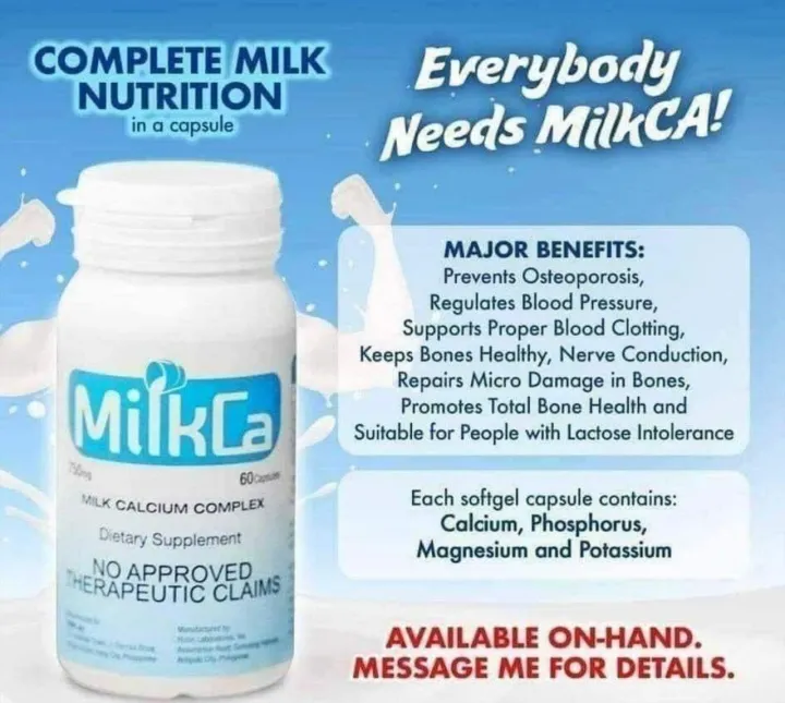Authentic MilkCa Calcium Supplement | Lazada PH