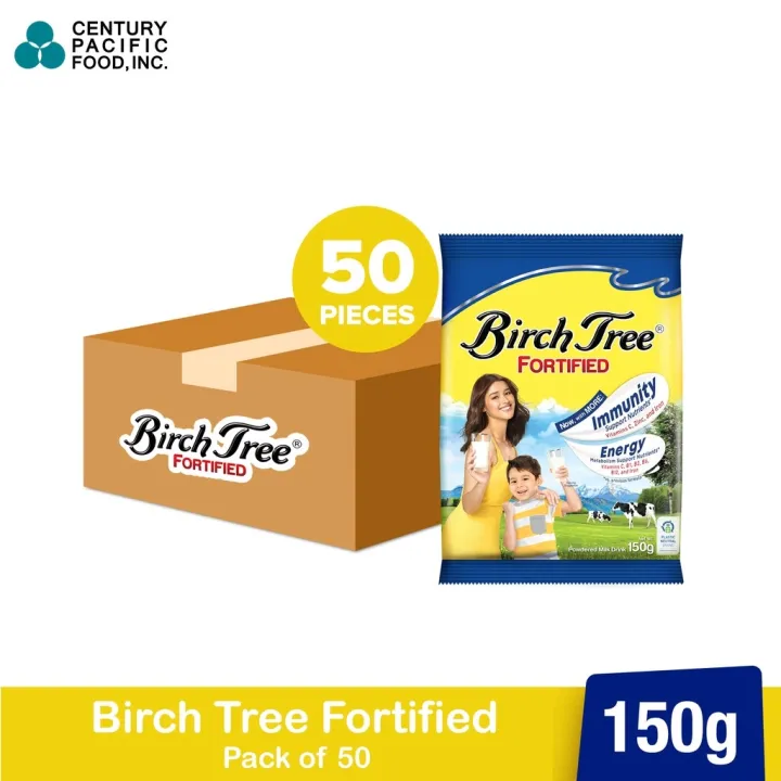 The new 2022 Birch Tree Fortified 150g Pack of 50 | Lazada PH