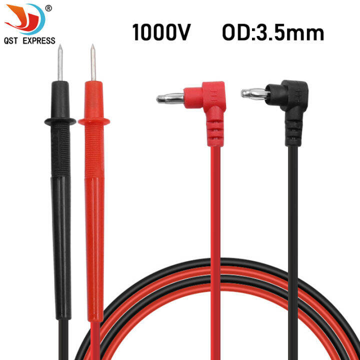 Universal Digital Thin Tip Needle Multimeter Multi Meter Test Cable ...