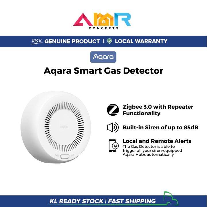 Aqara Smart Gas Detector Built Siren Remote Control Highly Sensitive ...