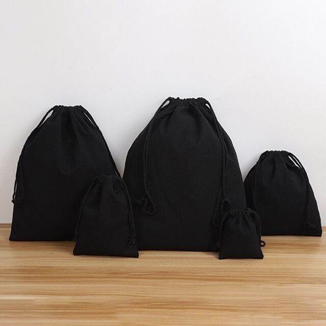 Canvas katsa pouch string bag rice bag packaging bag dustproof coffee ...