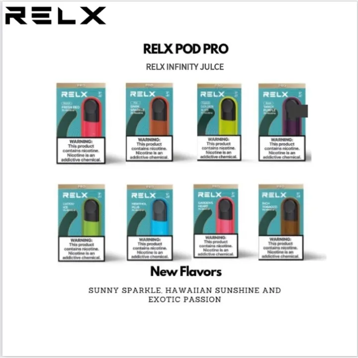 （ship in 24h）100 original relx infinity juice RELX Infinity Pro Pods ...