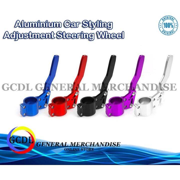 Aluminium Car Styling Adjustment Steering Wheel Turn Rod Extension Turn ...