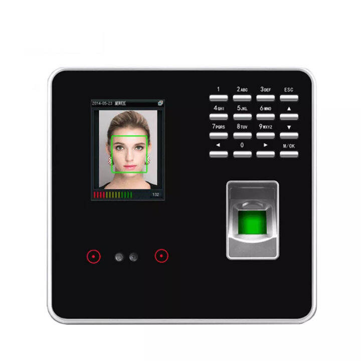 ZK3969 Biometrics Face Recognition Fingerprint Time Card Machine Office ...