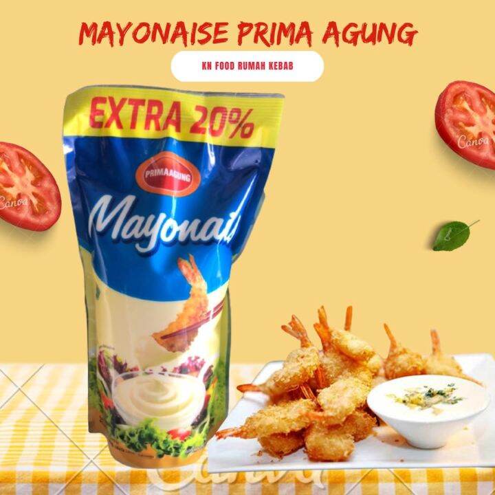 Mayonaise Prima 1 kg-Mayones Manis dan Gurih 1 Pouch | Lazada Indonesia