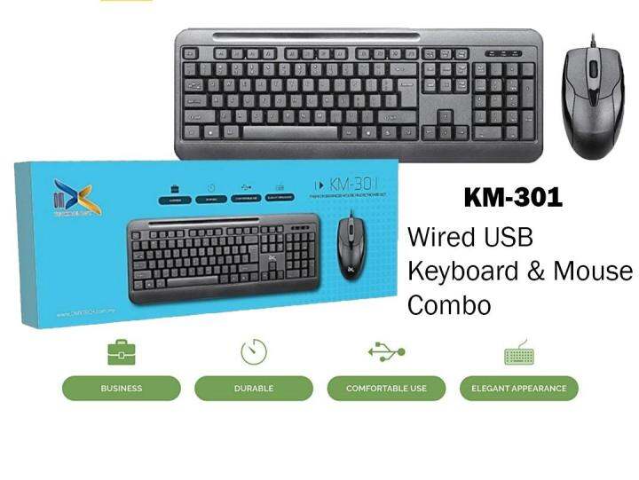 DMX COMBO WIRED KEYBOARD WITH MOUSE | Lazada