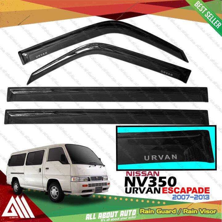 Nissan URVAN ESCAPADE 2007-2013 Rain Guard Window Visor OEM Black Type ...