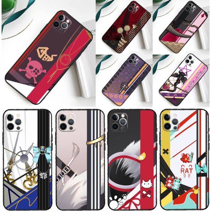 [HF17] อะนิเมะ Hololive กรณีสำหรับ iPhone 11 12 13 14 Pro Max XR X XS ...