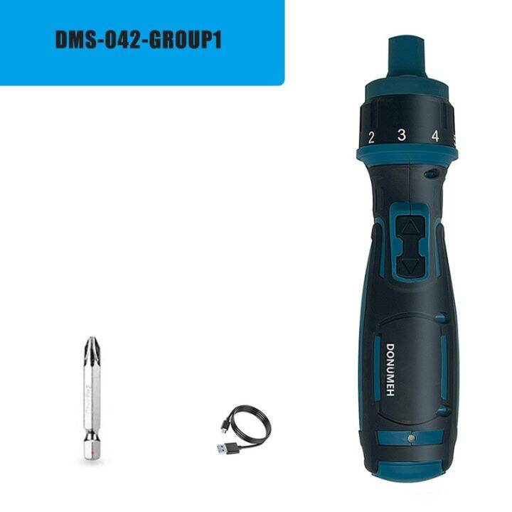 Donumeh Cordless Electric Screwdriver 1300mah Li Ion Battery