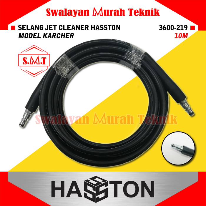 HASSTON PROHEX 3600-219 Selang Jet Cleaner Model Karcher 10 Meter 10M | Lazada Indonesia