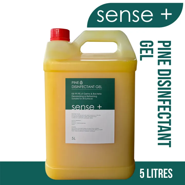Sense+ Gel Pine Disinfectant - 5L Bio Pine Disinfectant 5Litre Floor ...