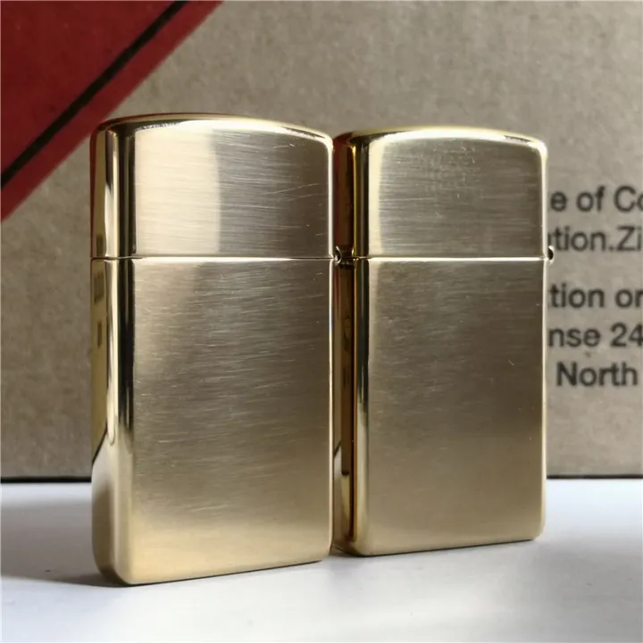Genuine ZIPPO lighter counter original brass 1654B mirror mirror light ...