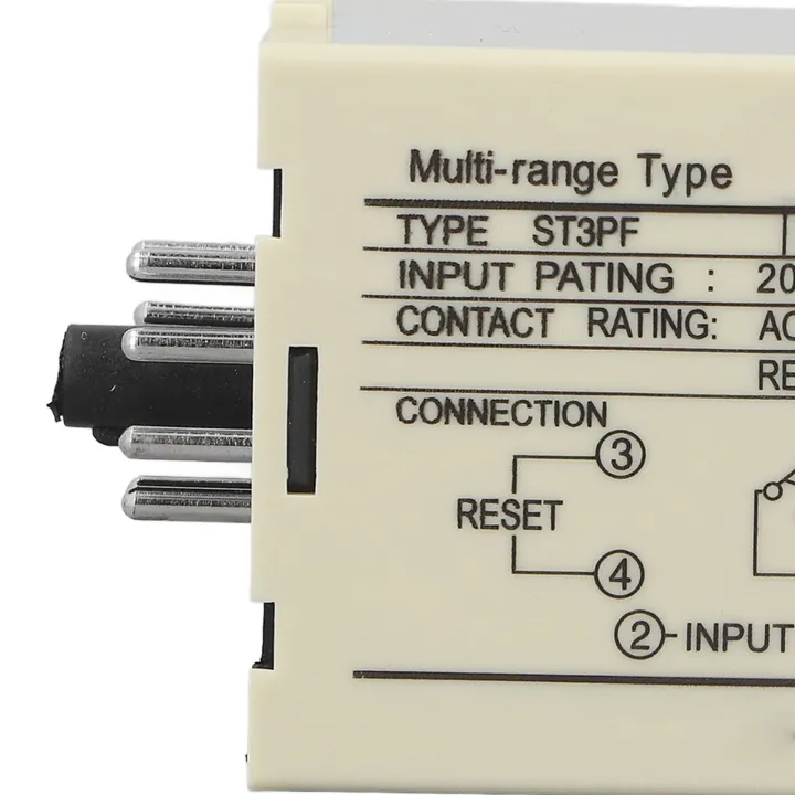 Time Delay Relay Timer Time Relay For ST3PF 30S Power Off Time Delay 3A ...