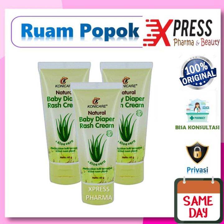 ⚡XPRESS⚡ Konicare Baby Diaper Rash Cream Bayi Ruam Popok Salep Diapers ...