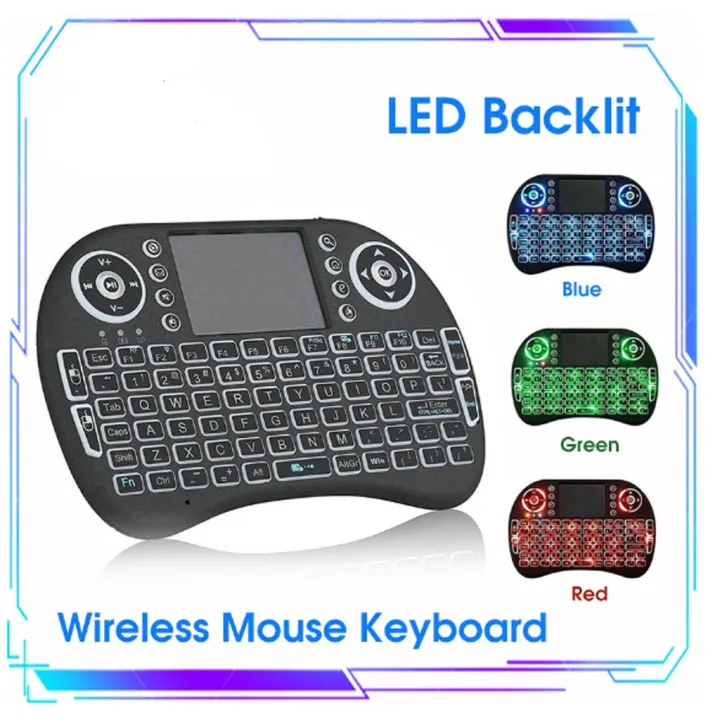 S2 i8 Mini Wireless Keyboard With Backlit | Lazada PH