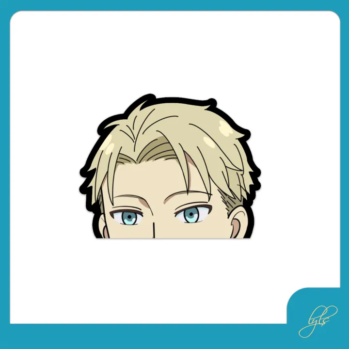 LOID FORGER SPY X FAMILY ANIME PEEKER Waterproof Vinyl Sticker for ...
