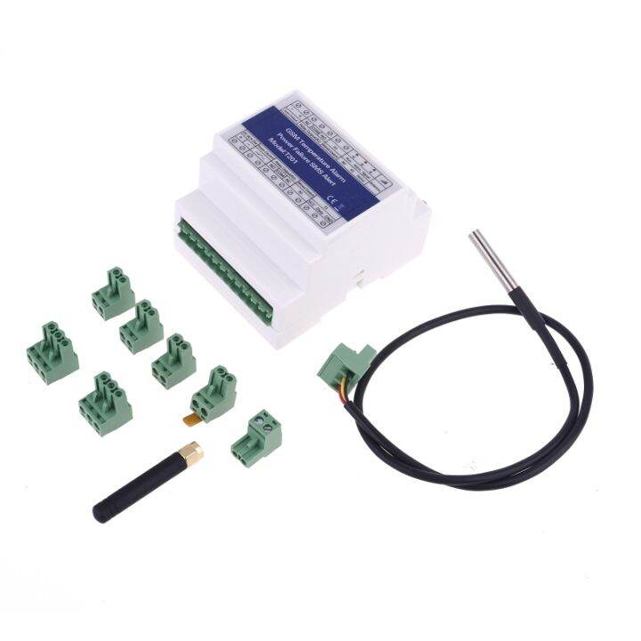 【New Arrival】GSM 3G 4G Temperature Power Status Monitoring Relay T201 for Remote Monitoring Site ...