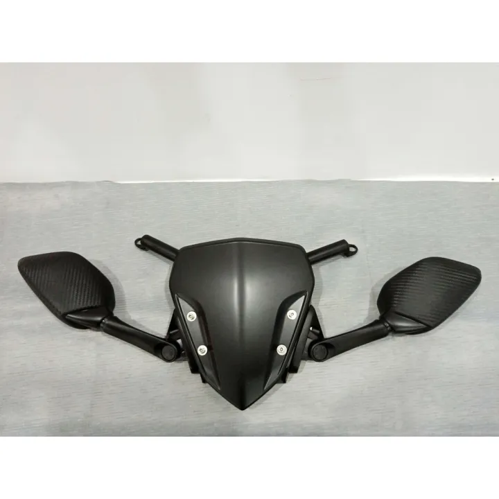 AEROX/CLICK GAME CHANGER/BEAT R25 MIRROR V2 W/SIDE MIRROR BRACKET ...