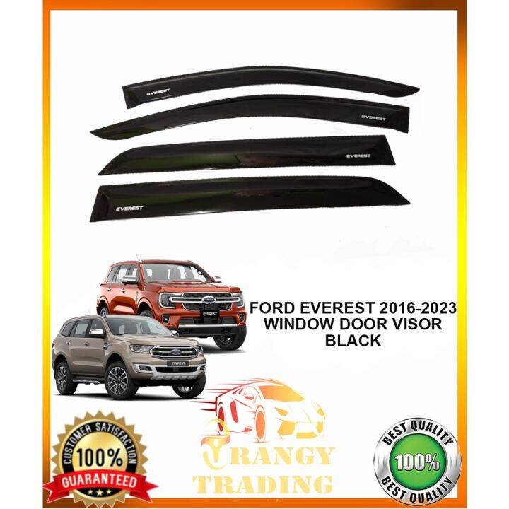 Ford Everest 2016 to 2023 Window door visor OEM INJECTION 2017 2018 ...