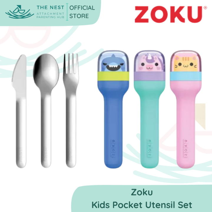 Zoku Kids Pocket Utensil Set | Lazada PH