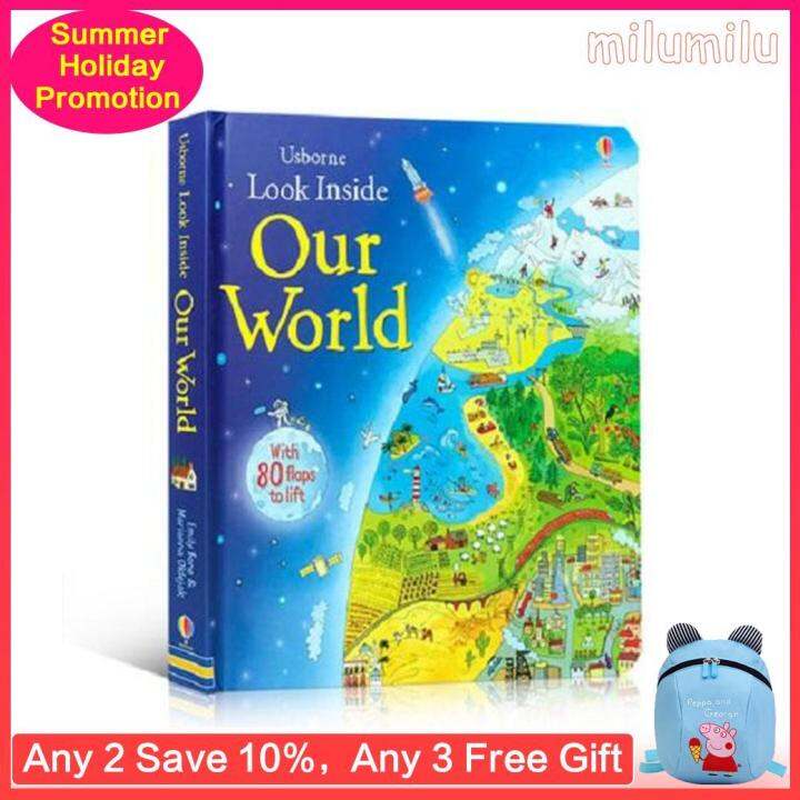 Usborne Look Inside Our World english Book Story Books for Children ...