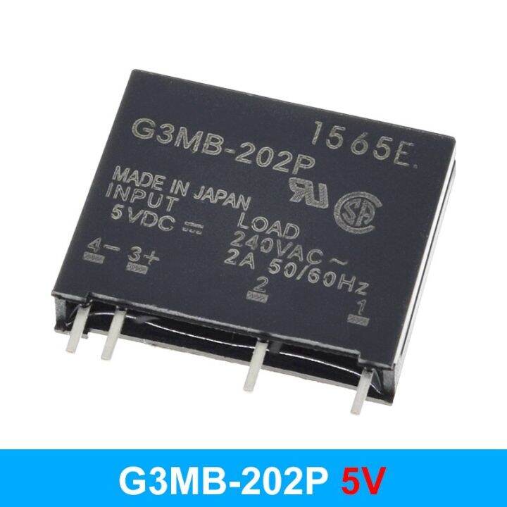 1Pcs 5V 12V 24V DC-AC Solid State Relay Module G3MB-202P G3MB 202P PCB ...