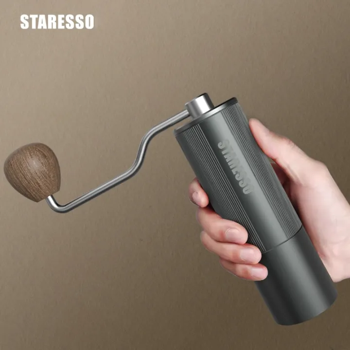 STARESSO Manual Coffee Grinder Built In Sifter Portable Hand Coffee ...