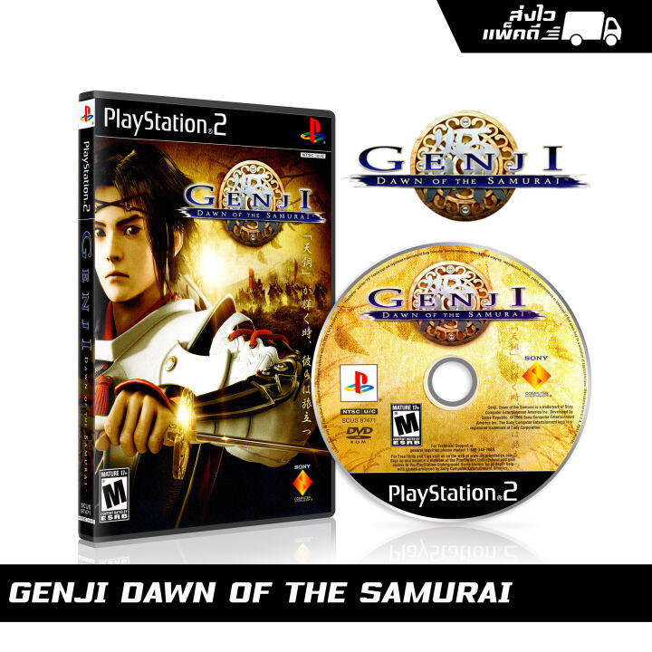 แผ่นเกม PS2 Genji : Dawn of the Samurai (english) สกรีนแผ่น พร้อมปกใส่กล่อง | Lazada.co.th