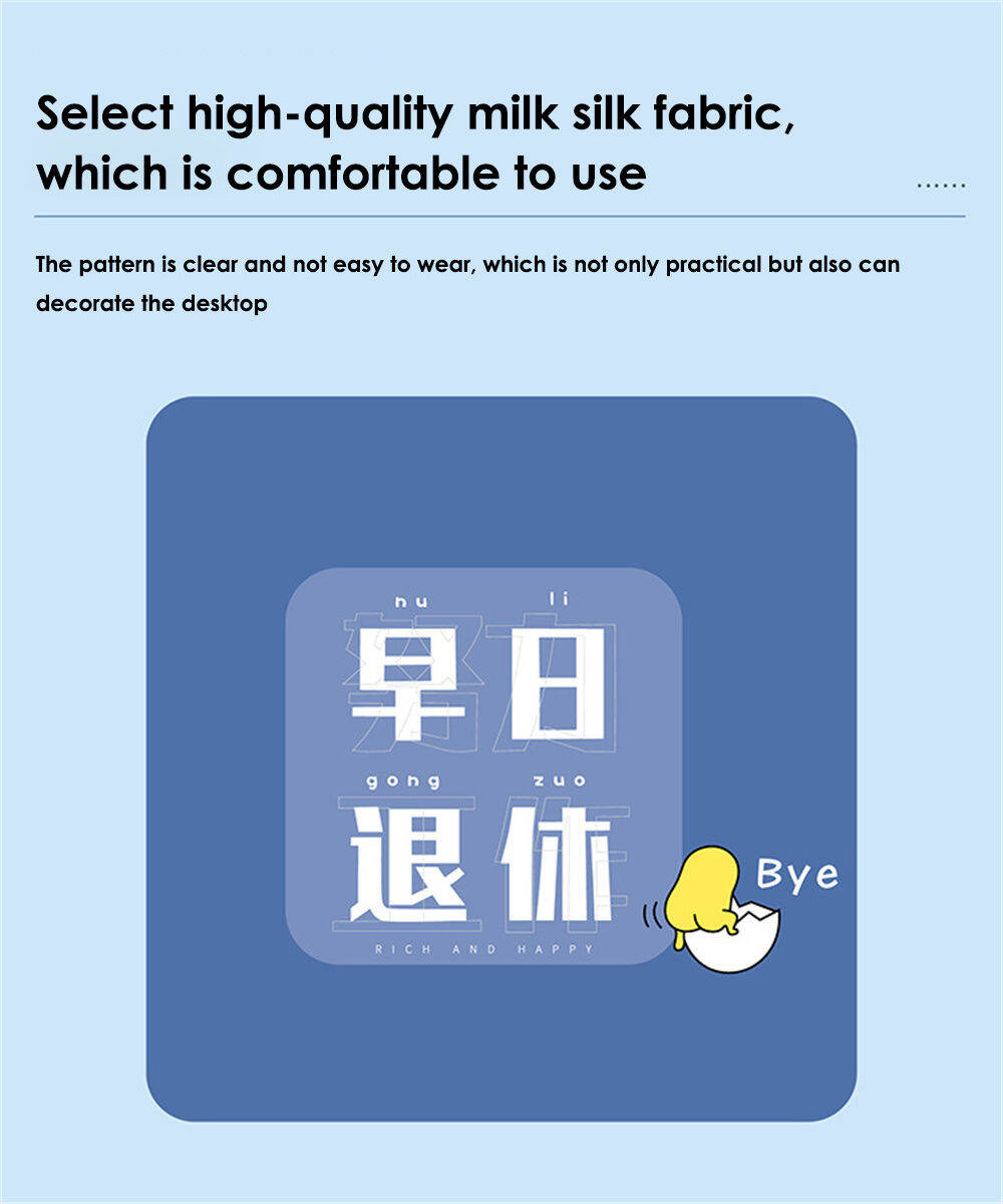 Abaaba (วัสดุคุณภาพสูง) อินส์วินด์ซิลิโคนแป้นพิมพ์สุดน่ารักแผ่นรองพัก ...