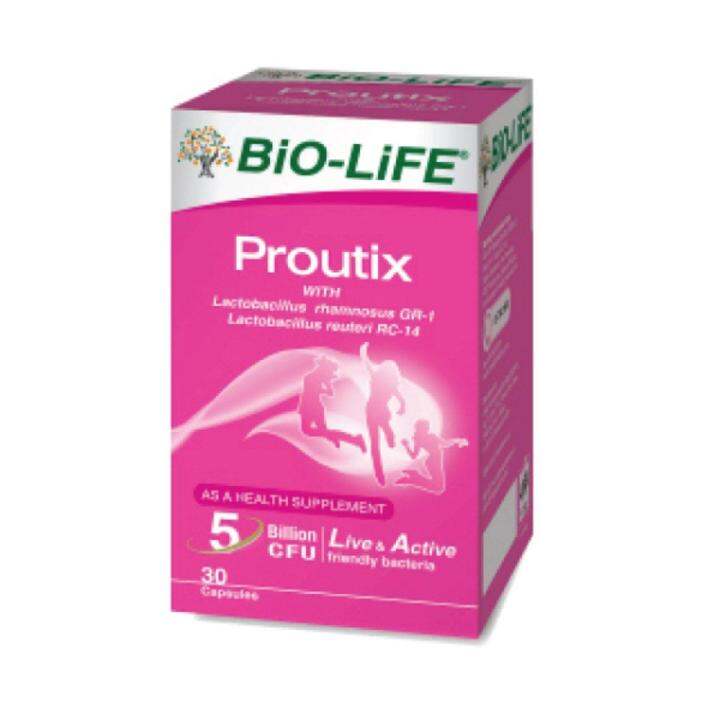 Biolife Proutix 30capsules (probiotics to reduce discharge) | Lazada
