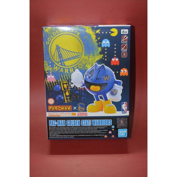 Bandai Entry Grade NBA Pac-Man Crossover Golden State Warriors Plastic ...